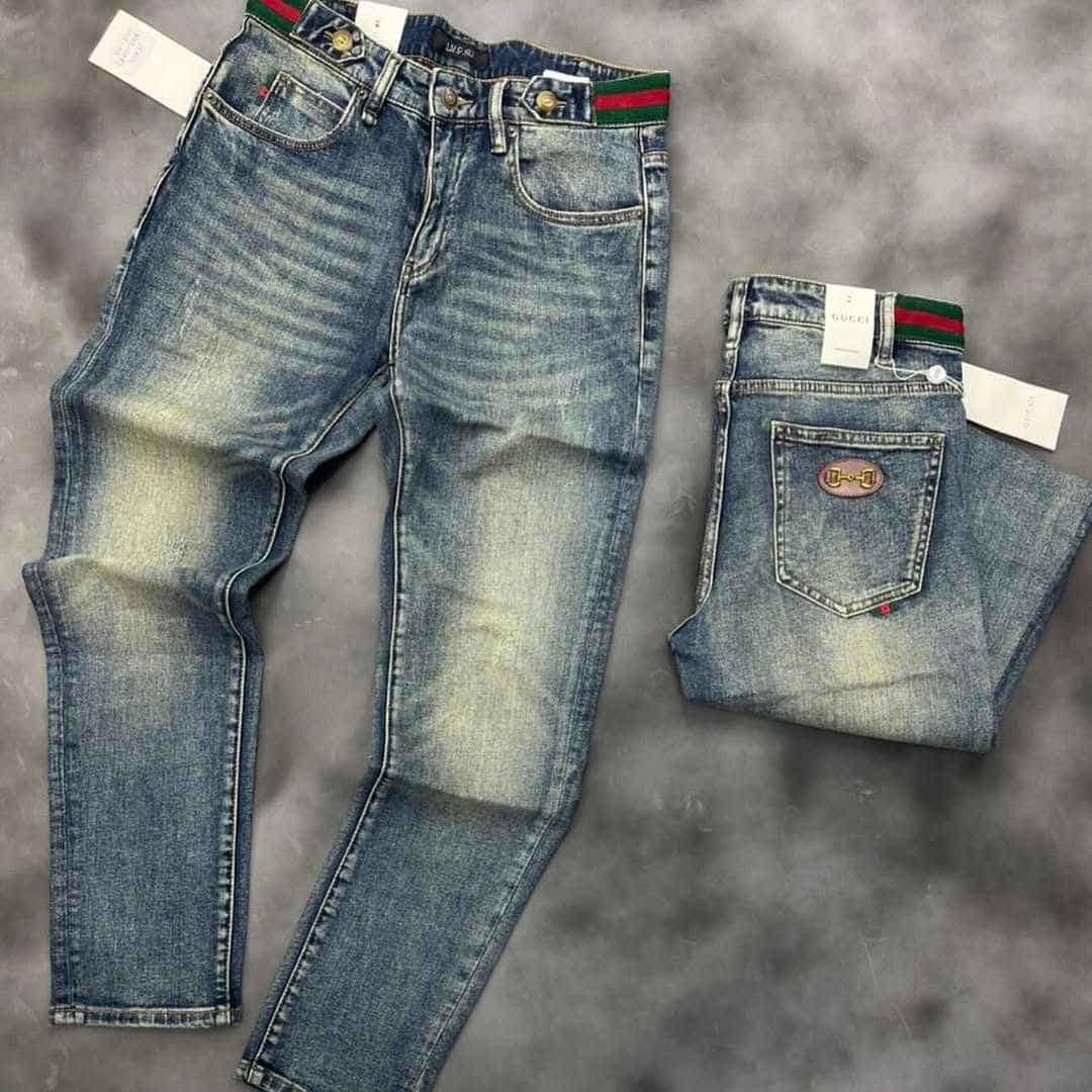 Gucci Men’s Denim Jeans Pant With Original Packing. – Fashion Product BD